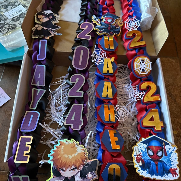 Hello Kitty Graduation Leis / Graduation Gift /dodgers Lei/ Kuromi Lei ...