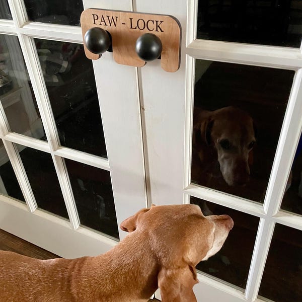 Paw-lock - to Keep Those Pesky Animals From Opening the Interior French ...