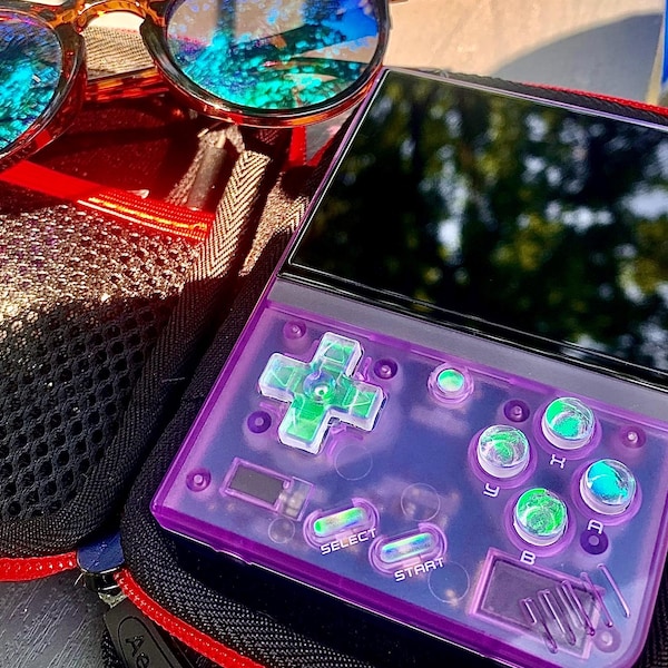 Miyoo Mini V4 & Mini Plus - Custom Button - Cool Opal - Etsy