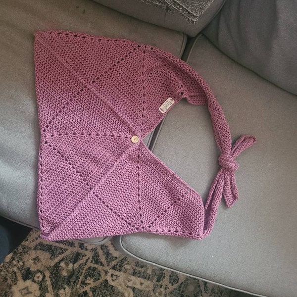 Crochet Pattern / Easy Crochet Tote Bag / Origami Crochet Purse ...