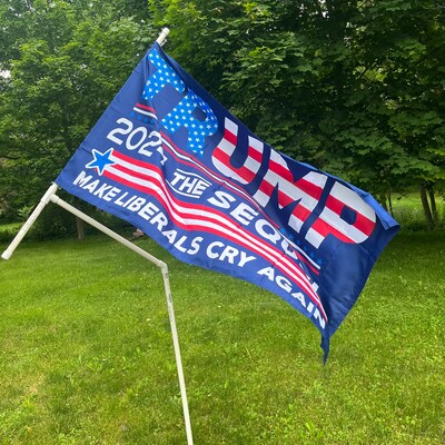 Rotating PVC Flag Pole Complete Set Just Add Your Own 3X5 Flag. - Etsy