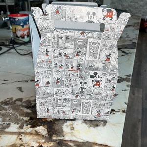 Classic Comic Strip Mickey Party Favor Box - Etsy