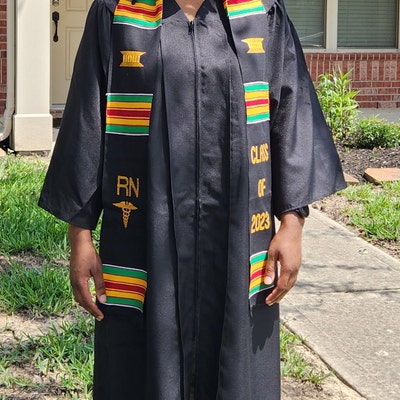 Handwoven Kente Stole as Graduation Stole School Choir - Etsy