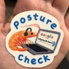 Shrimp Posture Meme Sticker | Matte Water Resistant Sticker | Cute ...