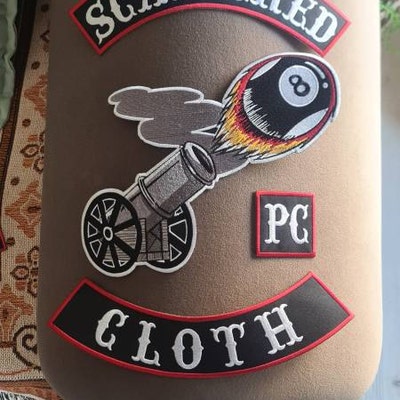 SPARTAN SHIELD Patch for Custom Biker Vest - Etsy