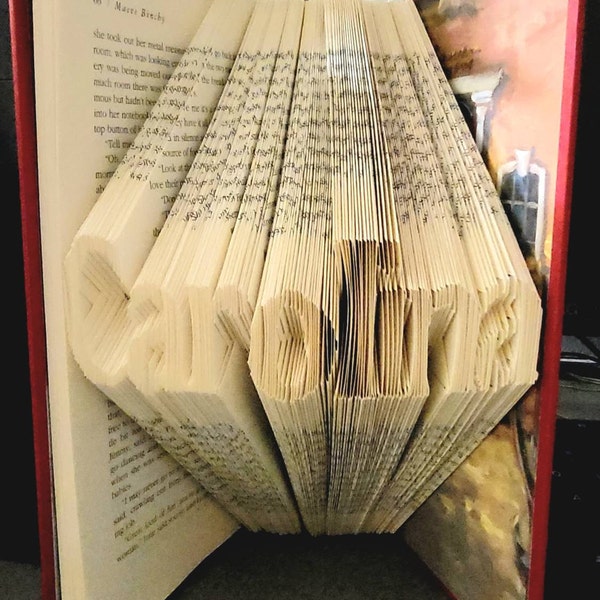 Custom Name - Book Folding Pattern - Various Folds - Easier Than It ...