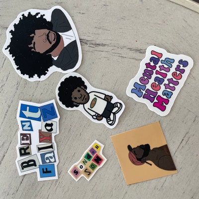 Brent Faiyaz Sticker Pack Brent Faiyaz Stickers Brent Faiyaz - Etsy