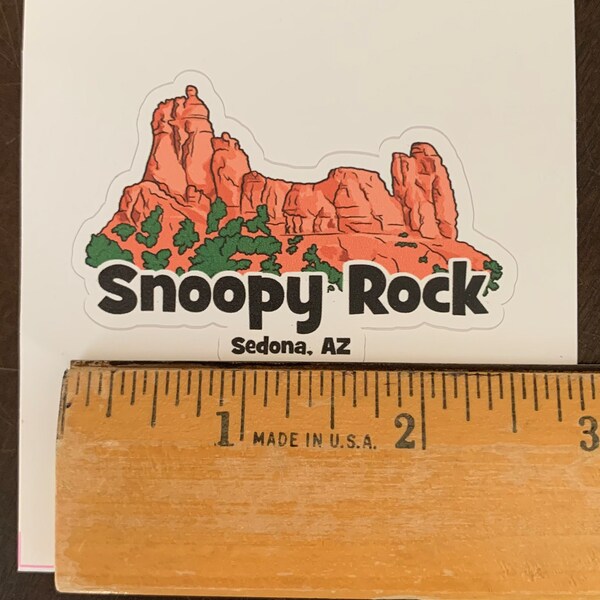 Cathedral Rock Kiss-cut Stickers | Sedona, AZ, Scenic Nature Decals ...
