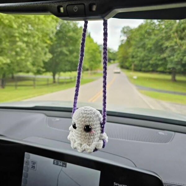 Little Debbie Tree Car Charm Crochet Christmas Car Accessory - Etsy