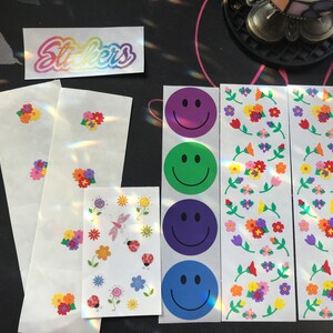 Big Sheet of Groovy Flower Power Alphabet Alpha Letter - Etsy