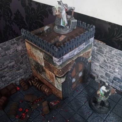 Castle Tower Floors DND Dungeons & Dragons RPG Pathfinder Tabletop ...
