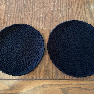 Rustic Round Trivet Crochet Pattern, Farmhouse Hot Pad Crochet Pattern ...