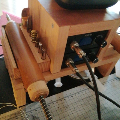 Electric Leather Edge Creaser, Edge Control, Machine, Handle and Iron ...