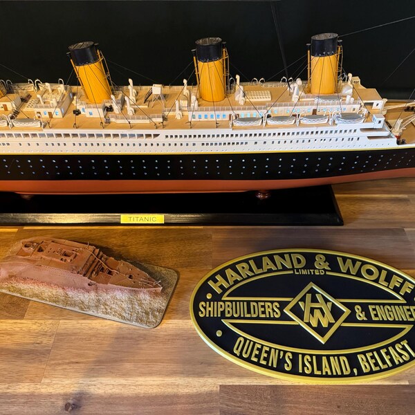 Harland & Wolff Shipbuilders Plaque. Titanic Shipyard Belfast. - Etsy