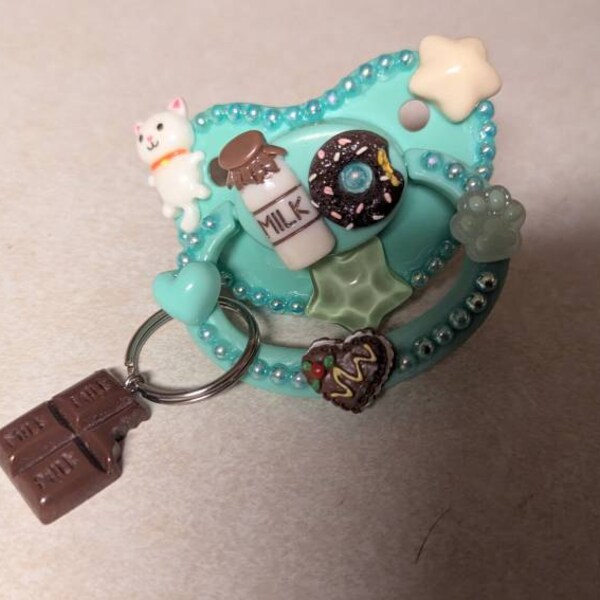 5pcs Assorted Kawaii Bright Pastel Bears - Glossy Resin Flatback ...