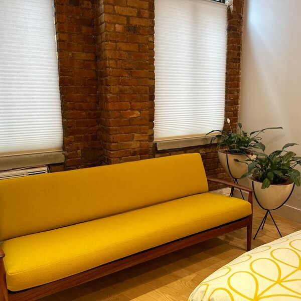 Zinc Textile Romo Tobia Cerulean Color Shifting Velvet Fabric 7-1/2 Yd ...