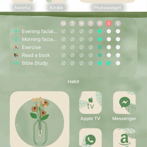 Aesthetic IOS 18 Theme Kit | iPhone Icons | Cute Widgets | iPhone ...