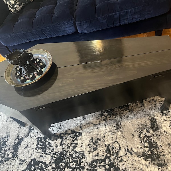 Coffin Coffee Table,coffee Table,coffin Table,coffin Decor,coffin Table ...