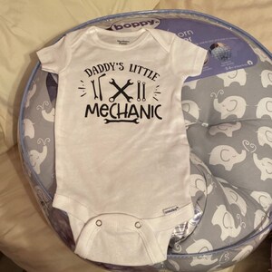 Mechanic Baby Onesie® Daddy's Little Mechanic, Baby Shower Gift ...
