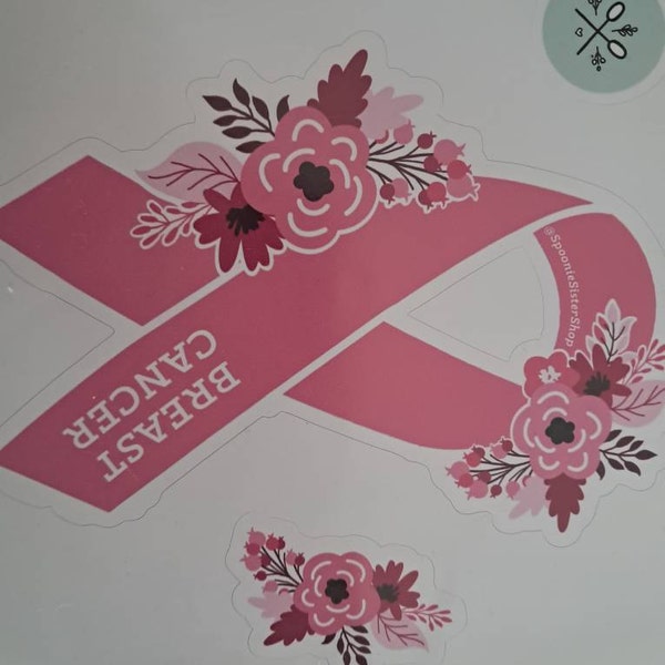 Cervical Cancer Sticker, Cervical Cancer Awareness Stickers, Teal ...