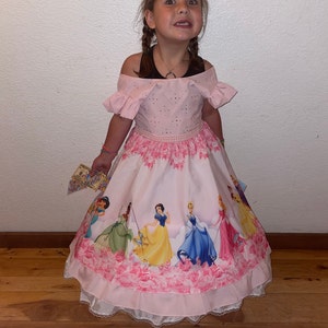 Princess Dress/ Princess Birthday Outfit/ Toddler Baby Disney - Etsy