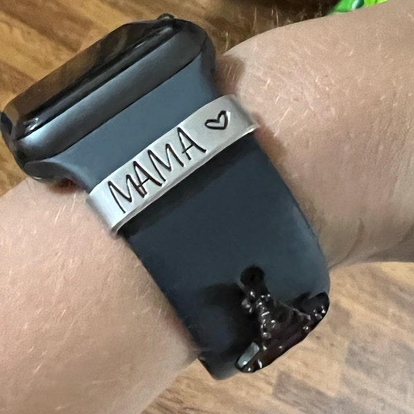 Personalized Watch Band Charm, Smart Watch Charm, Personalized Gift ...