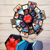 HEXAGON Explosion Box SVG File Instant Download Svg Project for Cricut ...