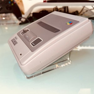 Acrylic Display Stand for Nintendo Classic Mini: SNES Famicom (pal/jap ...