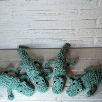 Crochet Alligator Pattern, NO SEW Pattern, Crochet Pattern, Pocket ...