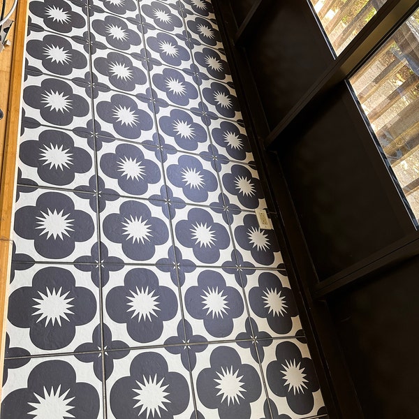 Sakura Peel & Stick Floor Tile Stickers, Removable Premium Tile Decal ...