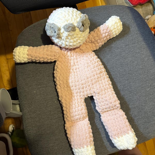 Sloan the Sloth Crochet Pattern, Amigurumi Sloth Pattern - Etsy