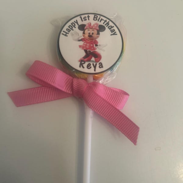15 Bluey Personalized Birthday Lollipops. Blue or Pink Lollipops Are ...
