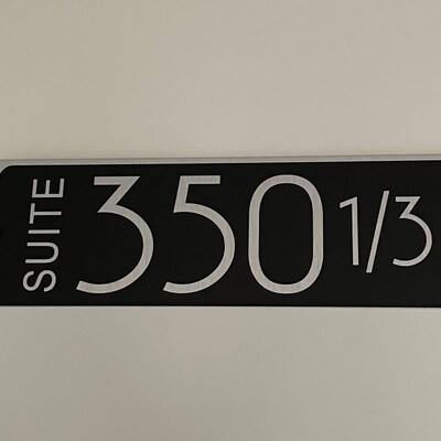CUSTOM HOTEL SUITE Door Number Sign, Hotel Suite Door Number Sign ...