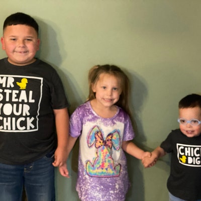 Chicks Dig Me Shirt, Kids Easter Tee, Boys Easter Tee, Cute Easter ...