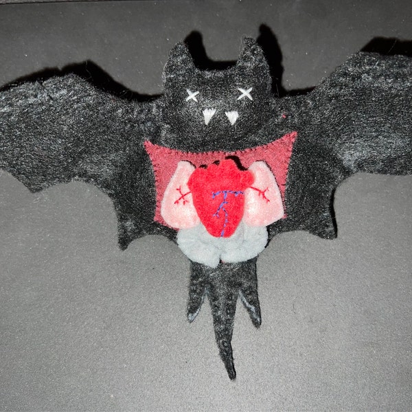 Chiroptera - Felt Anatomy - Biology, Gothic, Creepy, Cute, Halloween ...