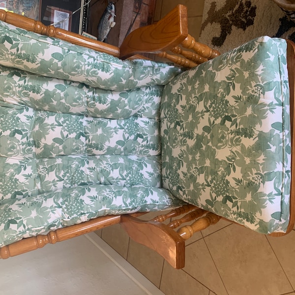 Wingback Rocker Replacement Cushions / 4 Post Rocker Cushions ...