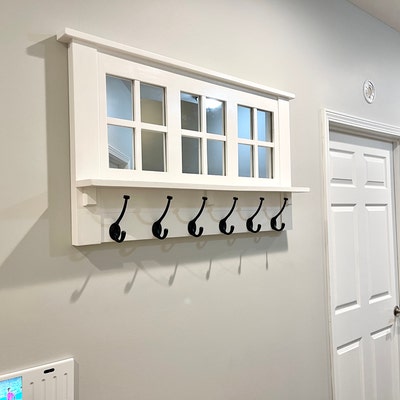 County Style Coat Rack, Mirrored Coat Rack, Rustic Coat Rack, Entry Way ...