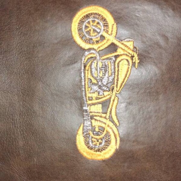 Motorcycle Machine Embroidery Design: Moto Bike Pattern (instant ...