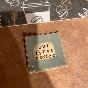 Made to Order cloud Spoon Rest Coffee Spoon Rest Pottery | Etsy