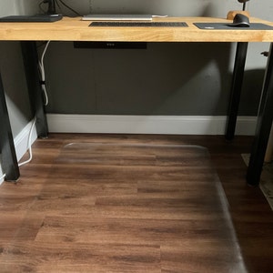 Metal Table Legs Post Style Adjustable Feet Choose Your Height Sold per ...