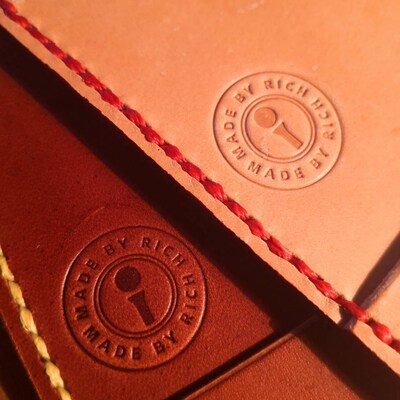 Custom Leather Stamp Maker Customized Brass Embossing Stamp - Etsy