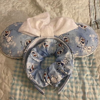 Olaf Mickey Ears Olaf Ears Olaf Disneyland Olaf Frozen - Etsy