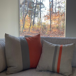 LIMITED EDITION Multicolor Two Tone Colorblock Pillow Cover custom ...