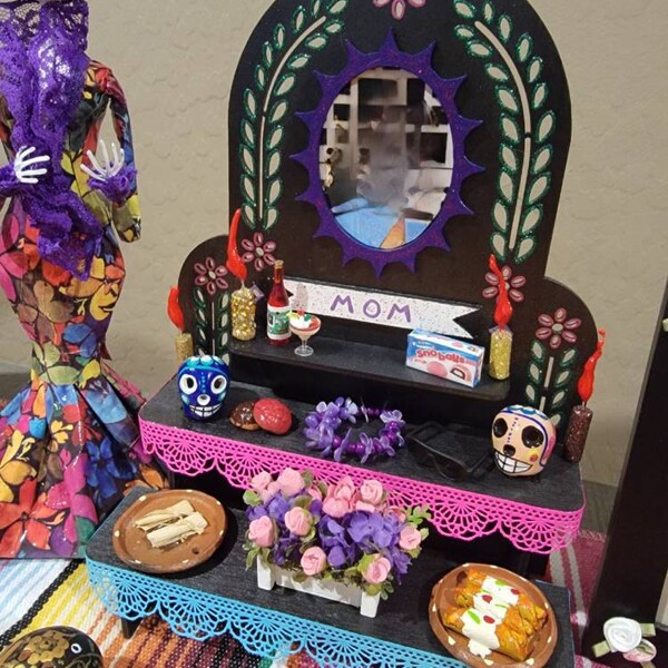 Day of the Dead Altar, Shrine Nicho, Dia De Los Muertos Decor ...