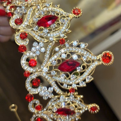 King Crown for Men, Royal Men's Crown, Prince Tiara for Wedding ...