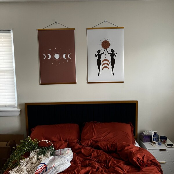 Yoga Pose Mantra Series Wall Art Set of 3/yoga Pose Art Poster/art for ...