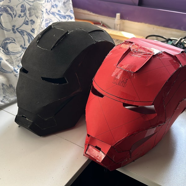 Iron Man Hands PDF Template - Etsy