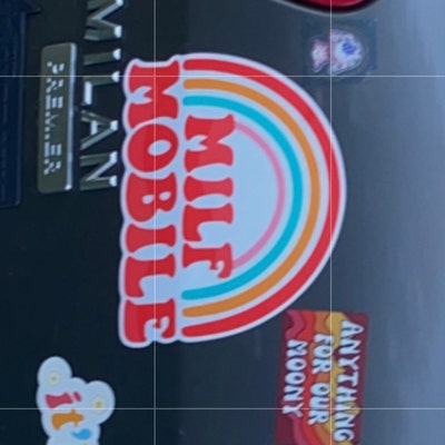 Milf Mobile Bumper Sticker Original Fade and Weather Resistant Vinyl ...