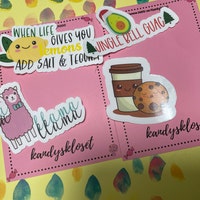 25 Cute Animals Digital Stickers | PNG Cropped PRINTABLE STICKERS ...