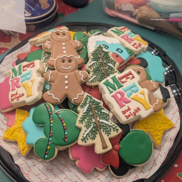 Valentine Postcard Cookie Card 5 X 7 Inch | Printable Valentine's Day ...